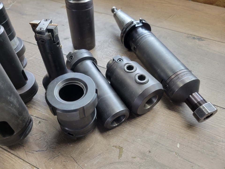 LOT OF SANDVIK VARILOCK TOOL HOLDER LOT - A390 TAPPING HEAD MORSE TAPER ...