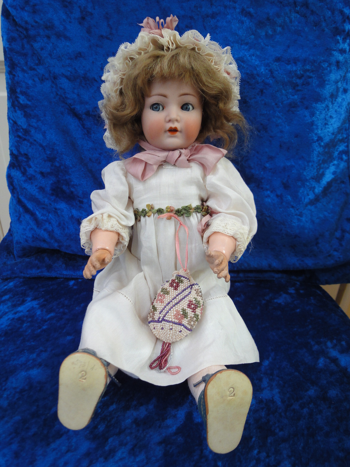 Antique doll K & R Simon & Halbig 117 x rare character doll Kammer ...