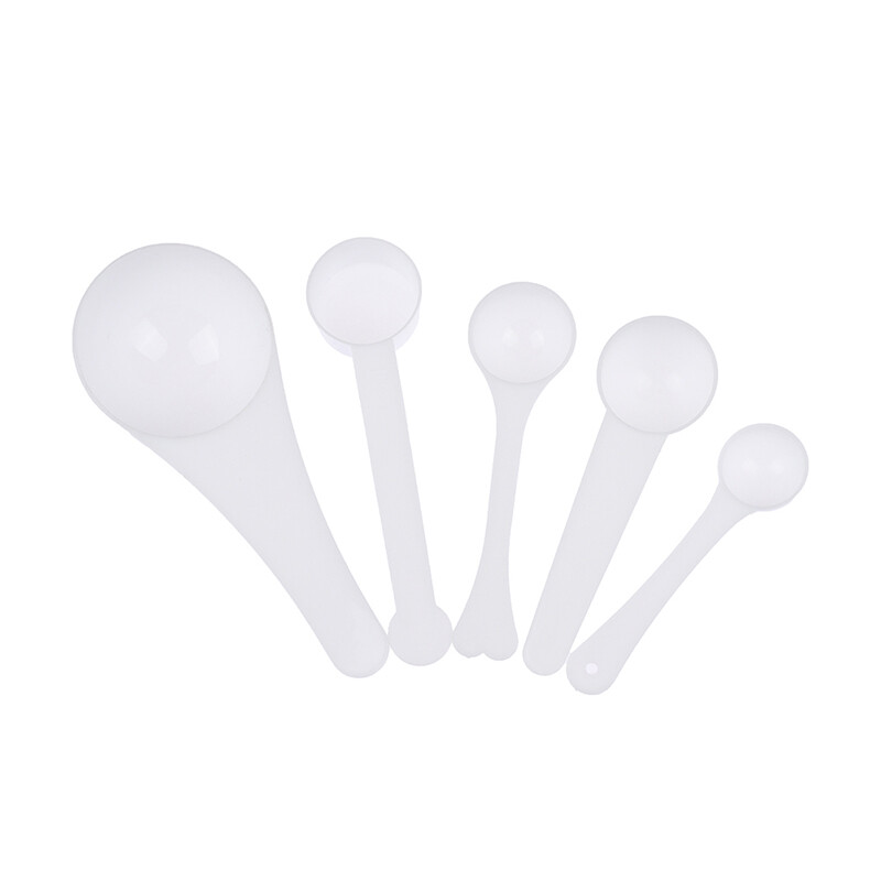 10Pcs 1g 3g 5g 10g Measuring Plastic Scoop Measuring Spoons Milk Spo $i ...