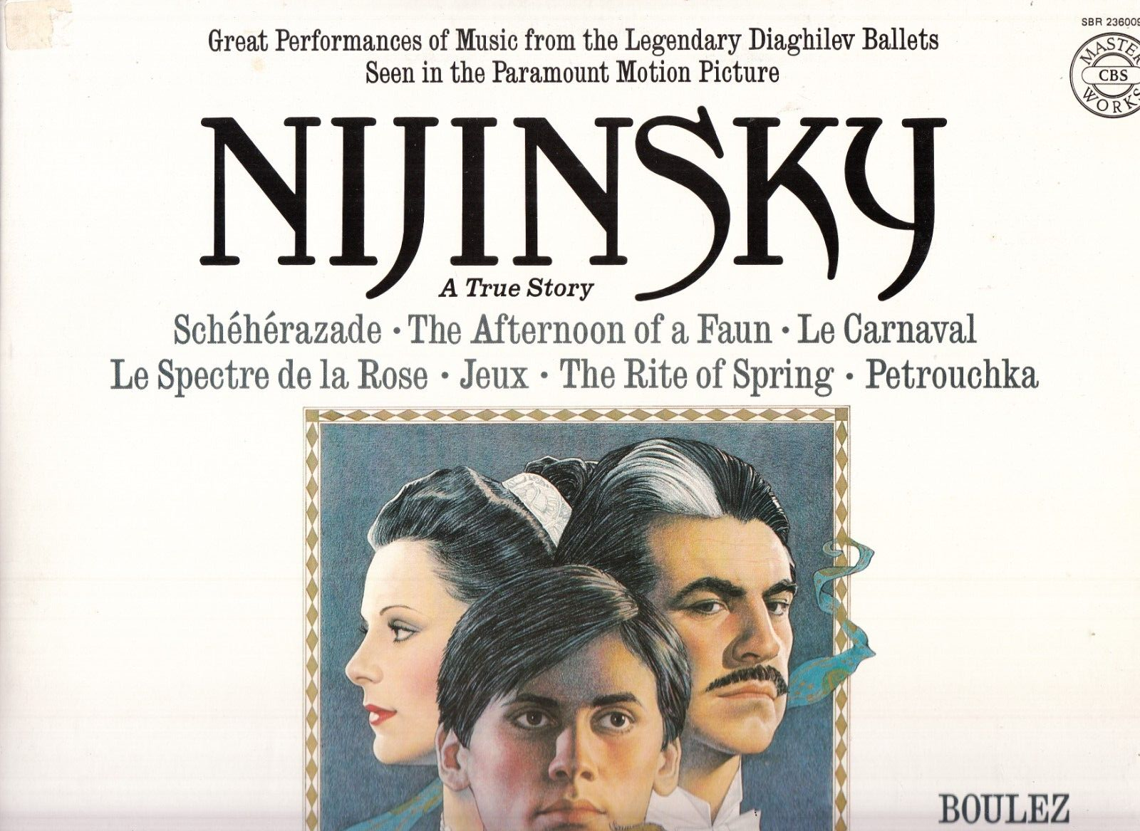Rare-Nijinsky-1980-Original Movie Soundtrack-1119-Made In Australia ...