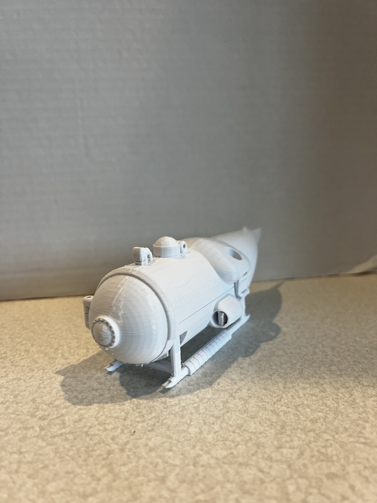 OceanGate Titan Submersible Unpainted 3D Printed Model, Ocean Gate ...