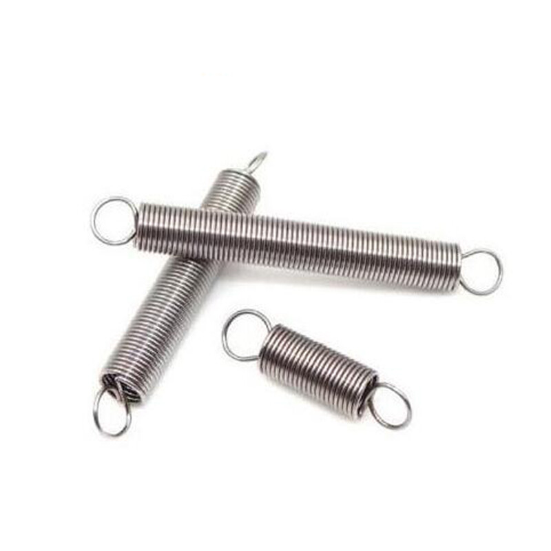 Stainless Steel 304 Small Tension Spring With Hook Spring Extension ...