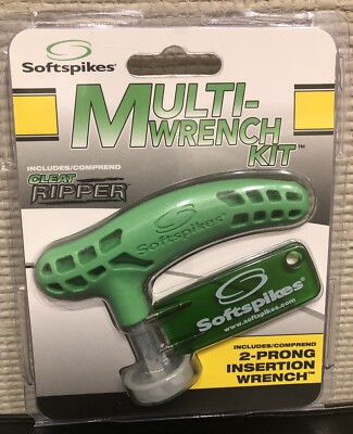 SoftSpikes Multi-Wrench Kit - Cleat Ripper & 2-Prong Insertion Wrench ...