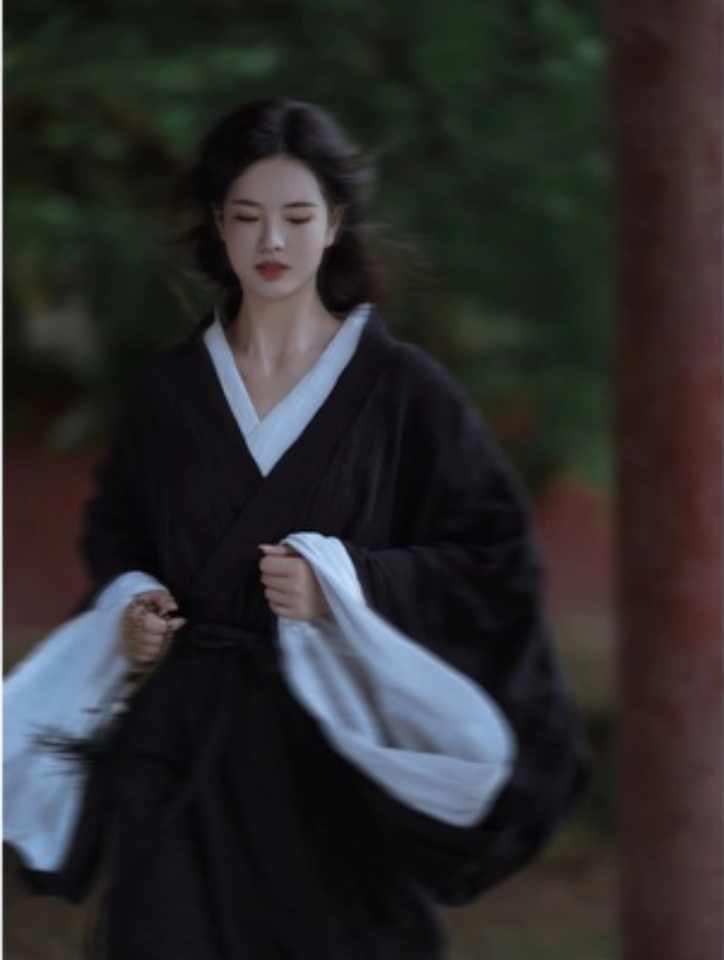 Cotton&Linen Hanfu Dress Women Chinese Traditional Hanfu Set Cosplay ...