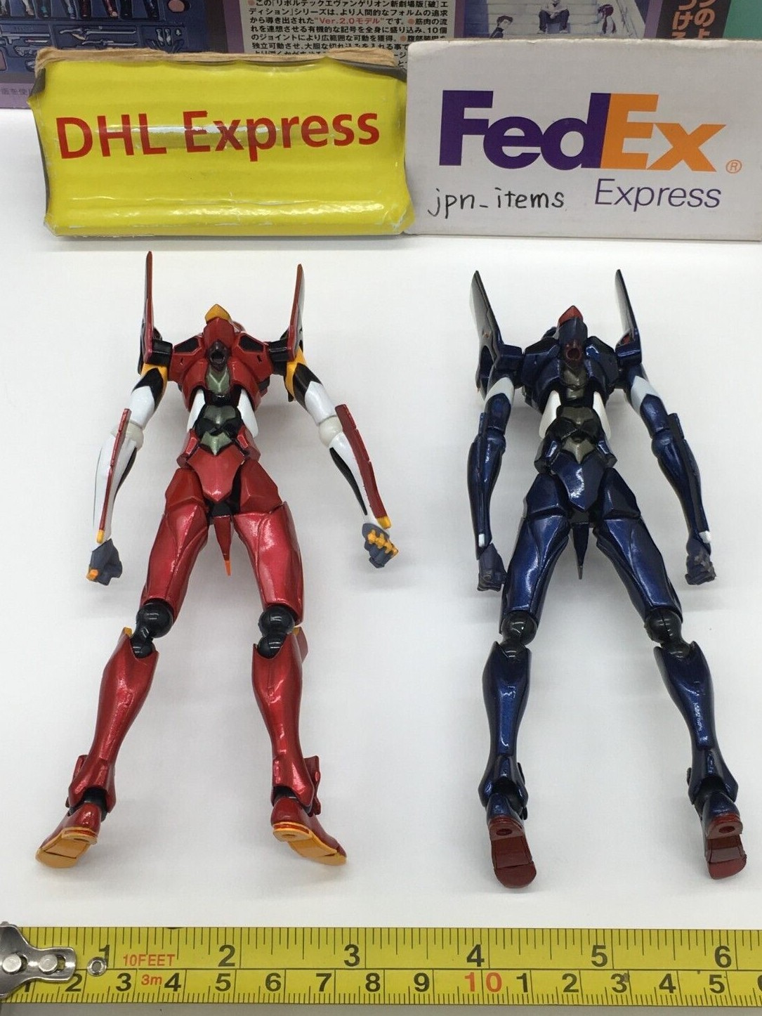 Rebuild of Evangelion Revoltech Metallic Action Figure Collector's Box ...
