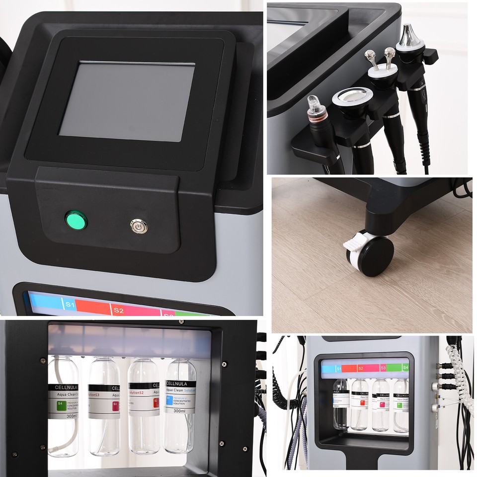 10in1 Hydra Spa Facial Beauty Machine Hydro Dermabrasion Skin Cleaning ...