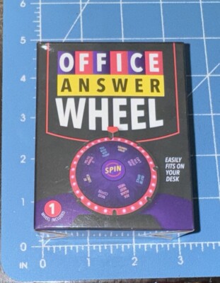 NEW OFFICE ANSWER WHEEL: Give It A SPIN! | eBay