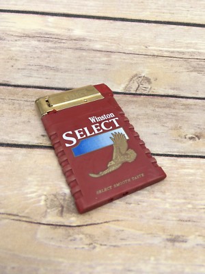 Vintage AS IS Red Promo '"WINSTON Select Flavor Seal'' Thin Soft Pack ...