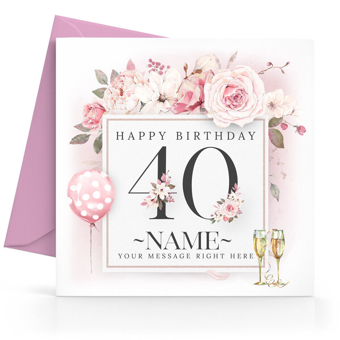 40th Birthday Card Messages For Sister - Infoupdate.org