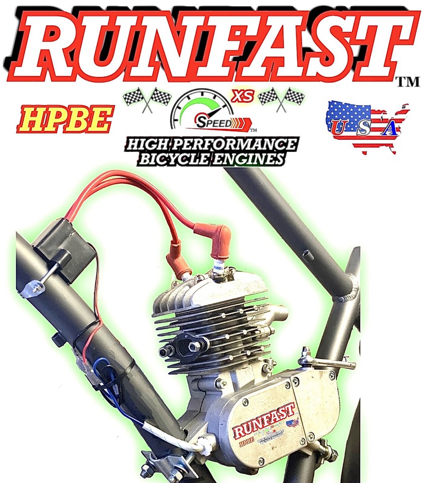 80cc 2 Stroke Gas Bike Engine Motor ONLY FOR Motorized Bicycle Silver ...