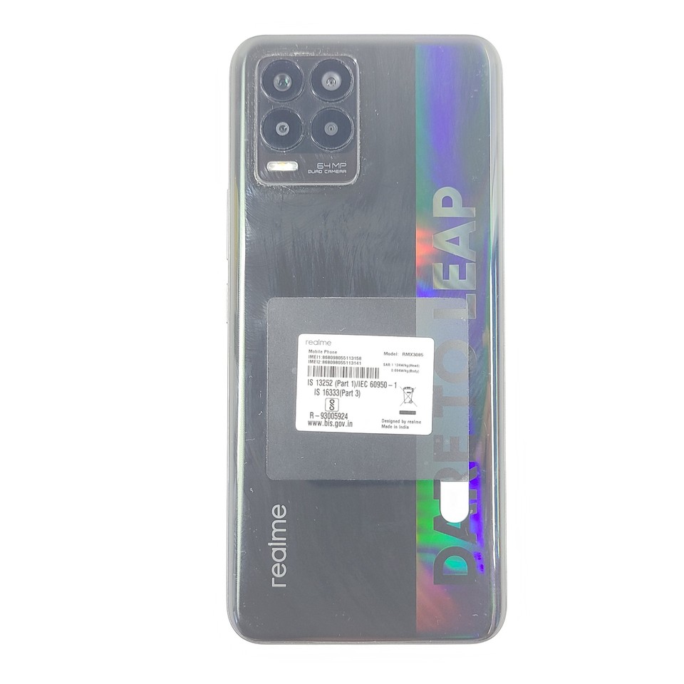 Realme 8 5G RMX3085 128 GB Android Smartphone Unlocked - Black | eBay