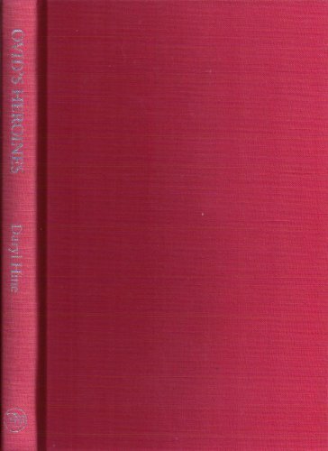 OVID'S HEROINES: A VERSE TRANSLATION OF THE HEROIDES By Ovid ...