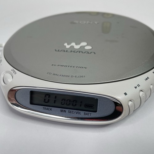 Sony Walkman CD D-EJ361 Portable CD-R/RW Player G-Protection Tested ...