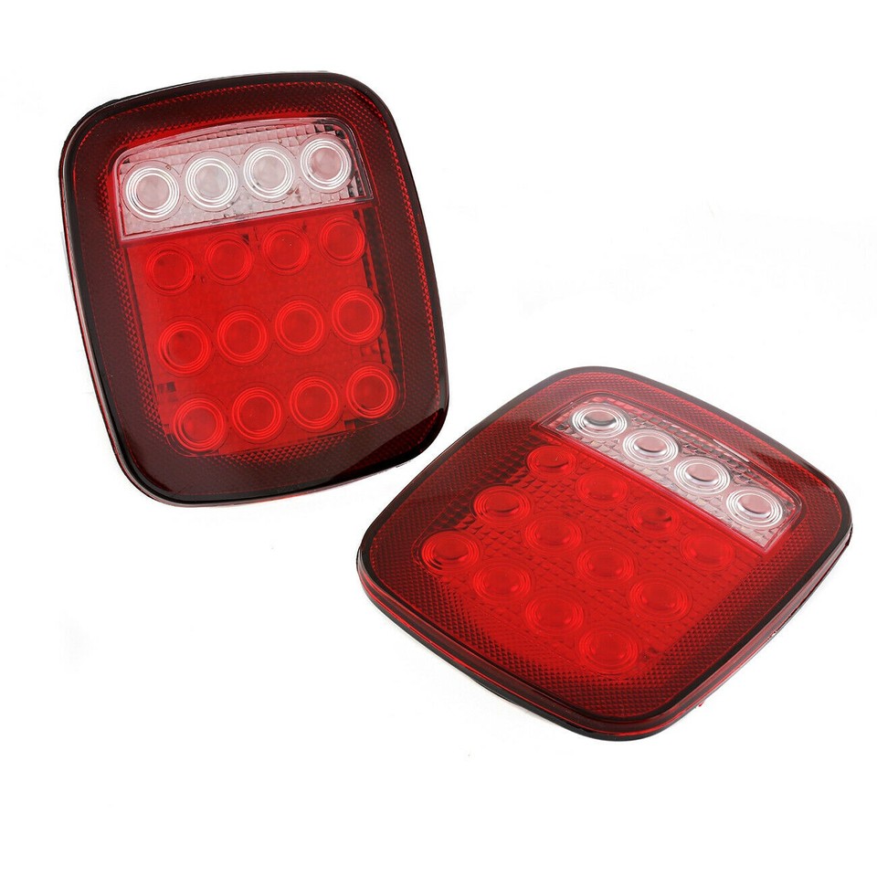 LED Tail Light Brake Reverse Stop Lamp For Jeep CJ5 CJ7 CJ8 YJ TJ ...