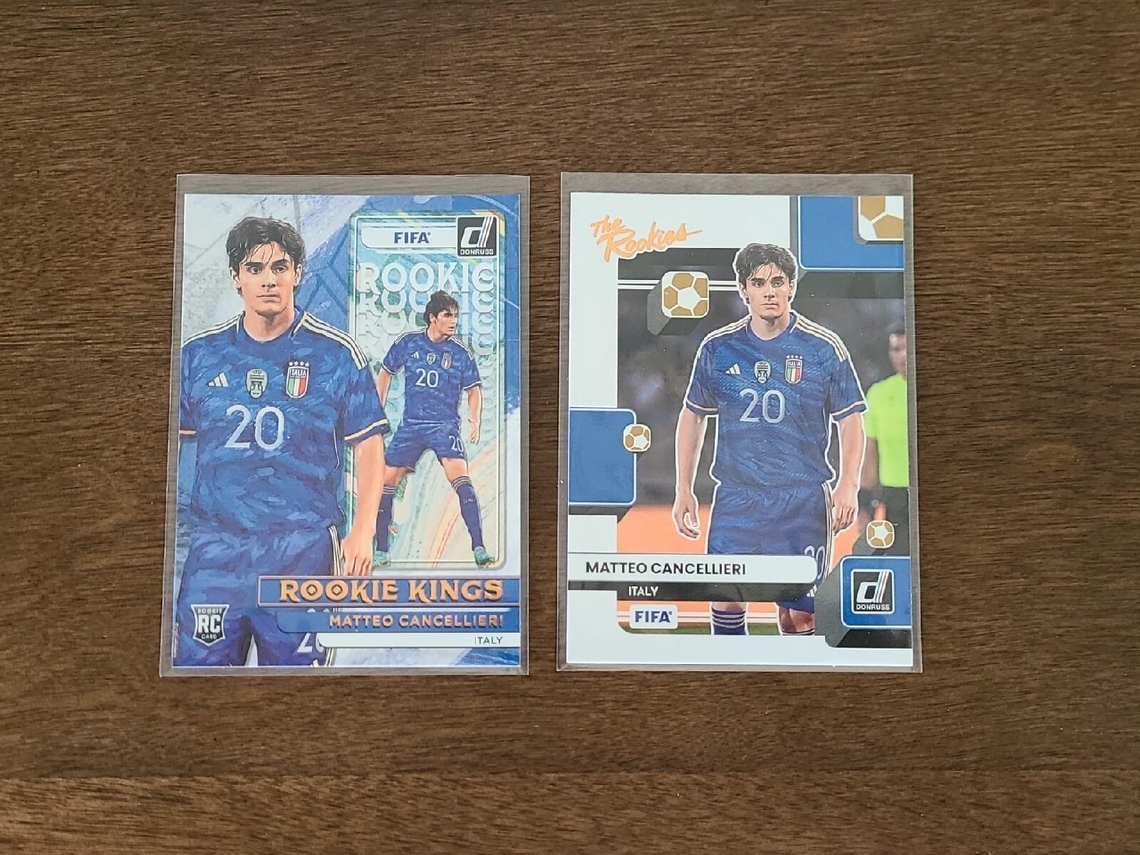 2022-23 Panini Donruss Soccer "Matteo Cancellieri" 2 Rookie Insert ...