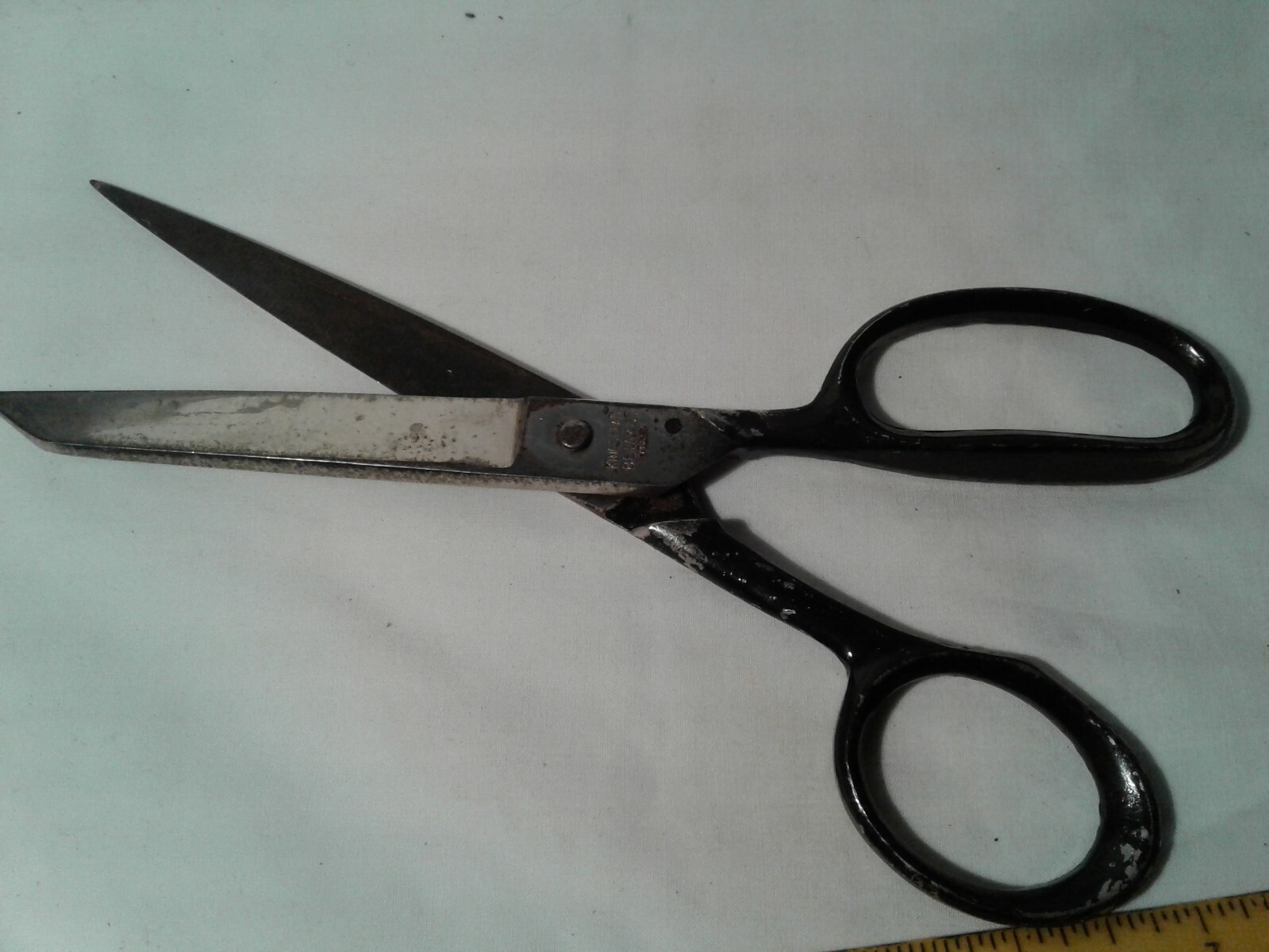 Vintage KINGSHEAD BETAKUT ITALY cutting scissors shears 8" metal right ...