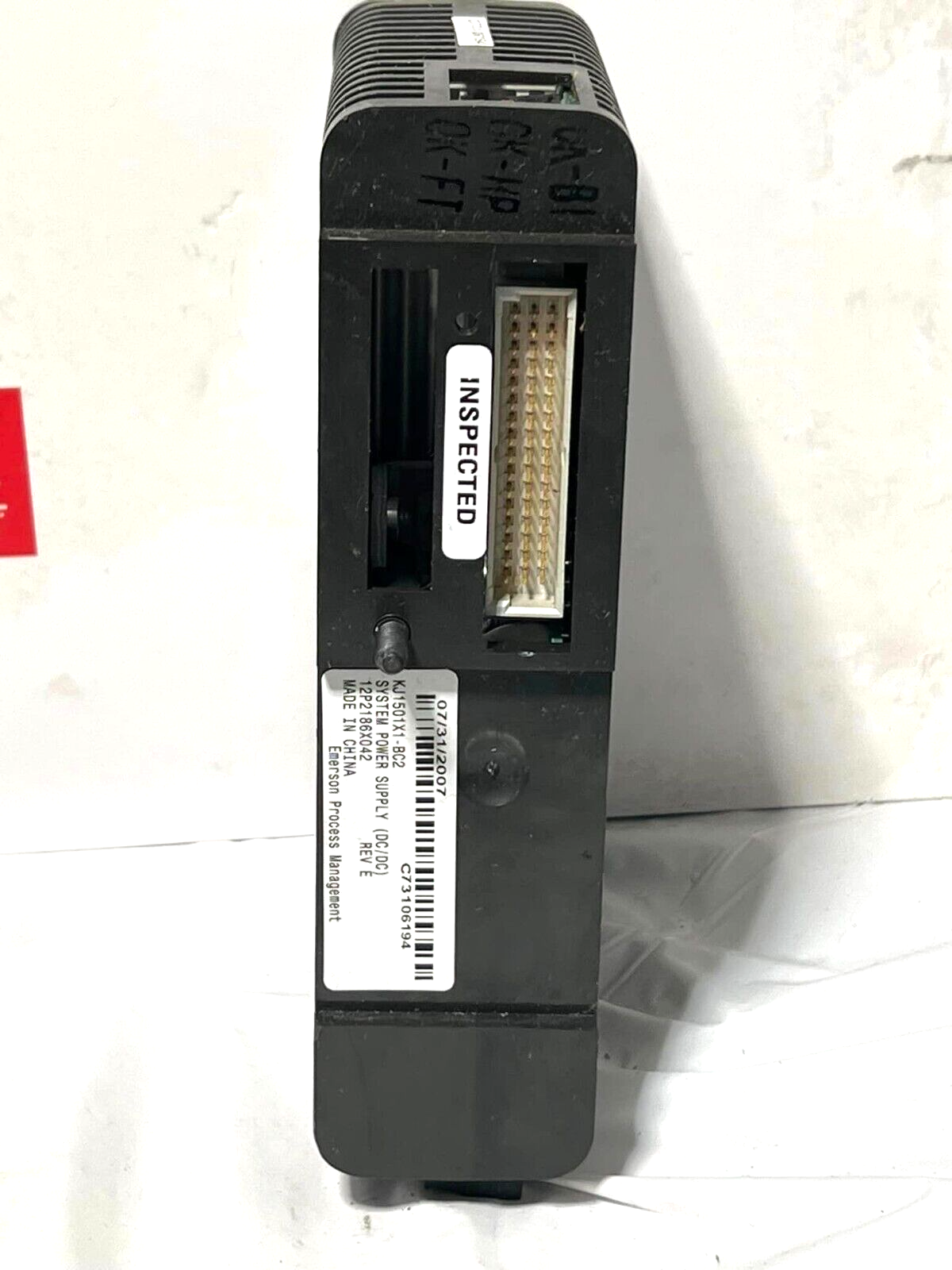 Emerson Deltav KJ1501X1-BC2 SYSTEM Dual Power Supply | 24/12DC | For ...