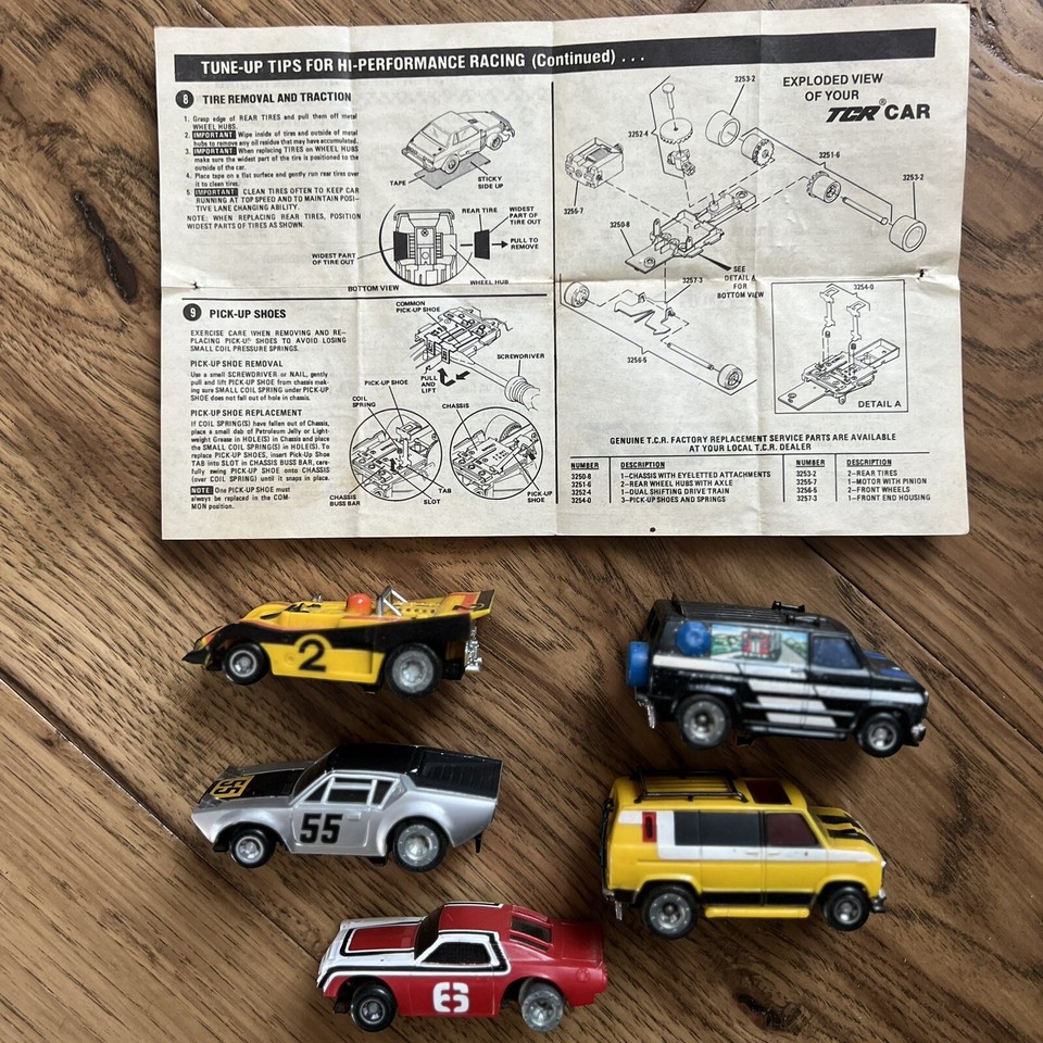 Ideal Toy Corp TCR GRAN-CIRCUlT Slotless Track Racing Original Box ~ As ...