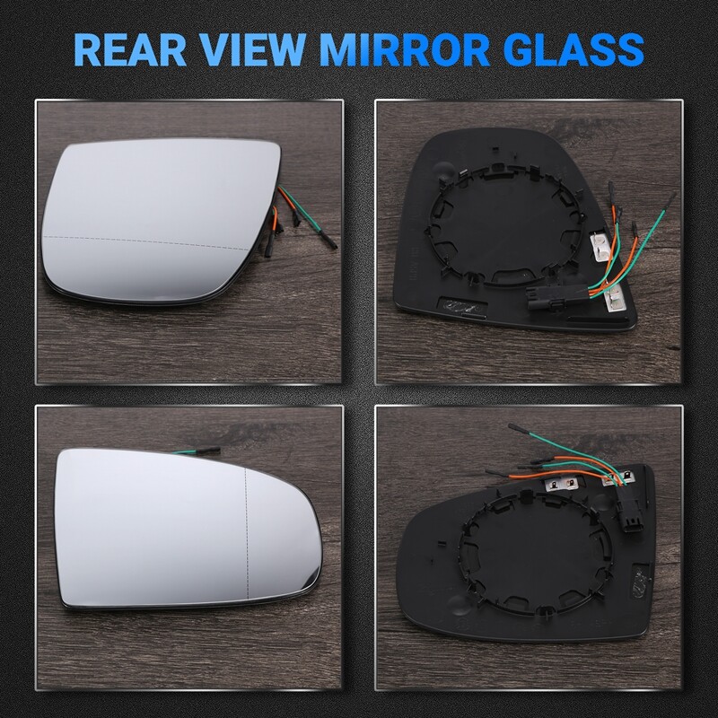 Right Side Rear View Side Glass Heated + Adjustment for X5 E70 2007 ...