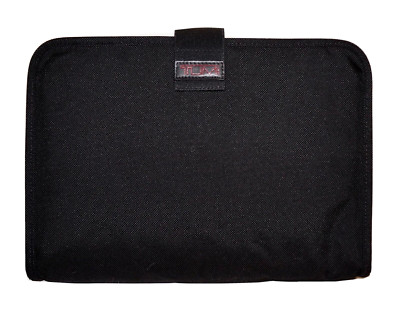 TUMI Black Ballistic Nylon Slim Portfolio Laptop / Tablet Sleeve 10x14 ...