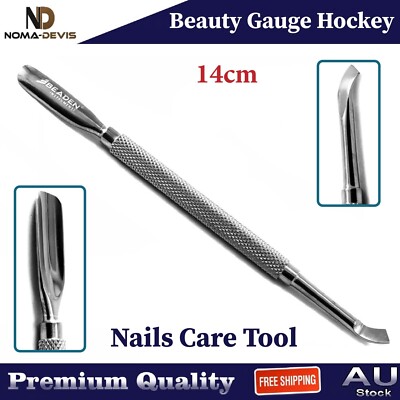Nails Care Beauty Nail Gouge Manicure Pusher Remover Cuticle Tools ...