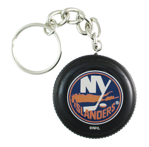 New York Islanders InGlasco NHL Mini Hockey Puck Logo Key Chain | eBay