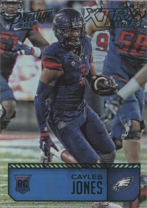 2016 Panini Prestige - Rookies Cayleb Jones #261 Xtra Points Red (RC ...