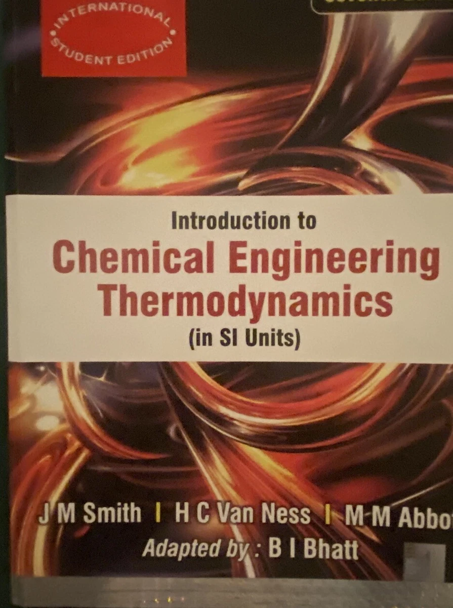 Introduction To Chemical Engineering Thermodynamics Jm Smith Factory ... Introduction To Chemical Engineering Thermodynamics Jm Smith Factory ...