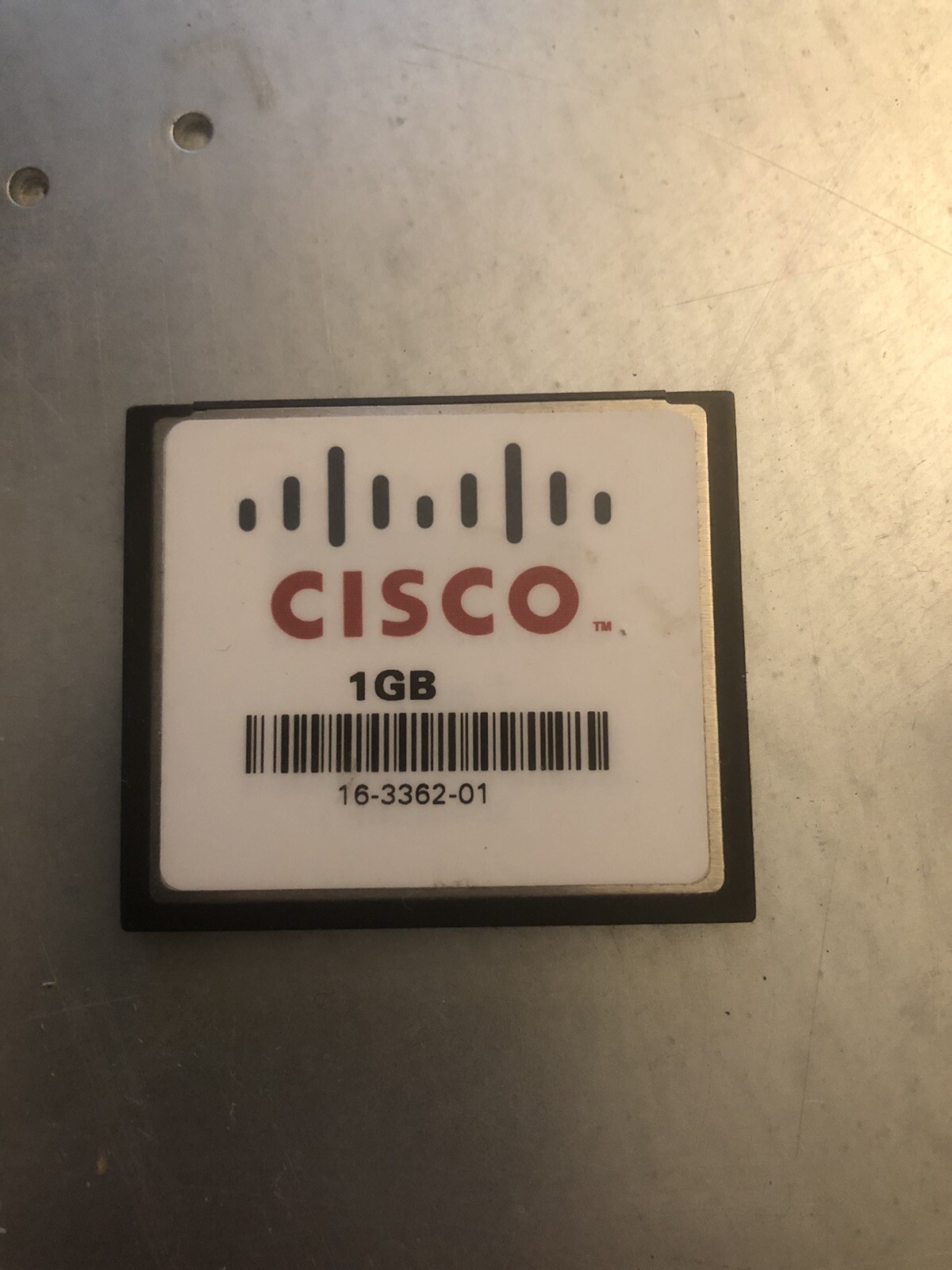 CISCO 1GB CompactFlash Card Type I CF Memory Card CISCO Routers Made in ...