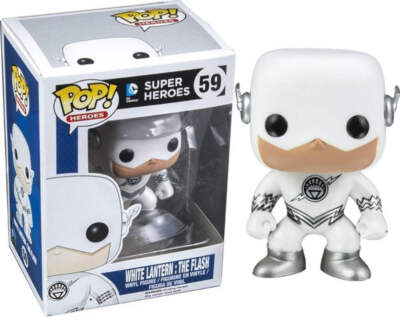 DC Super Heroes - The Flash (White Lantern) Pop! Vinyl #59 | eBay