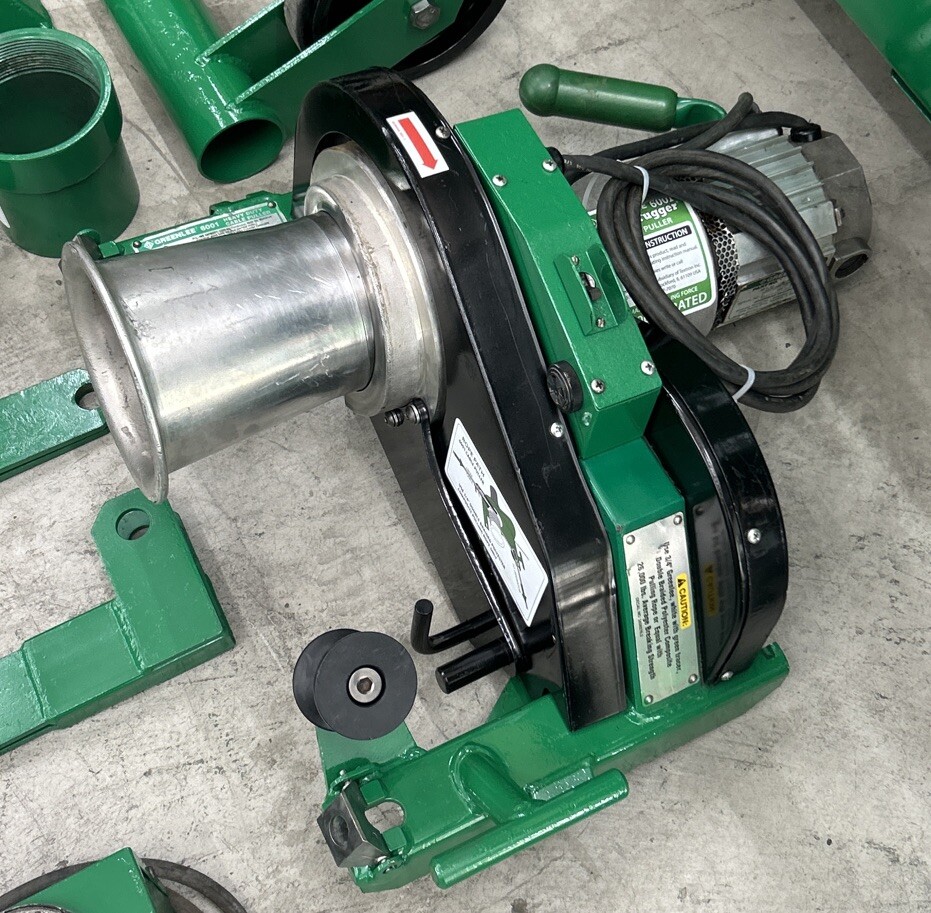 Greenlee 6000 6001 Super Cable Tugger Wire Puller 6K LBS **FULLY ...