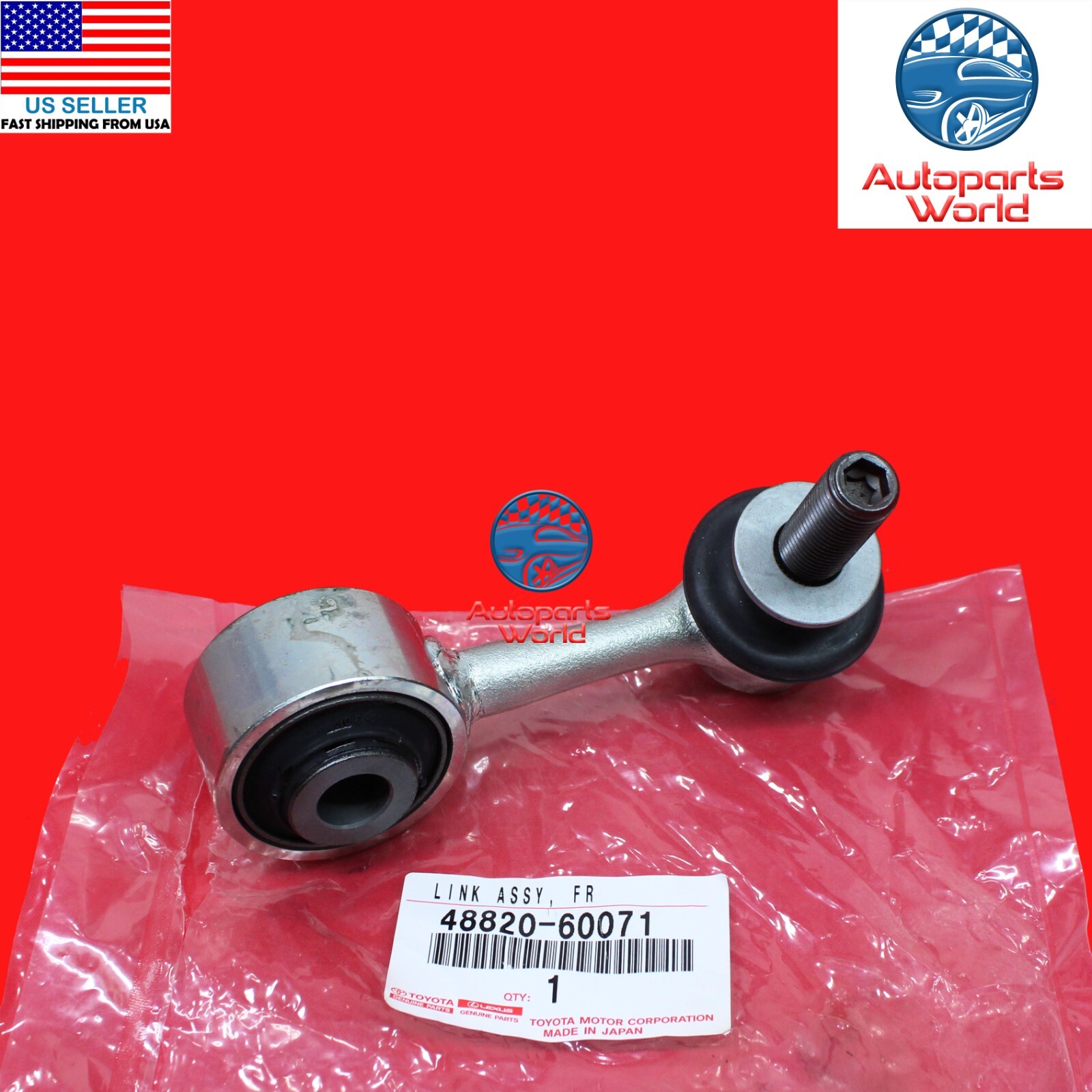 NEW GENUINE OEM LEXUS 2008-2021 LX570 RIGHT FRONT STABILZER BAR LINK ...