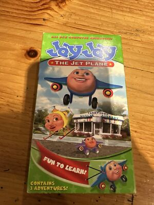 Jay Jay the Jet Plane - Fun to Learn (VHS, 2002) * Buy Two Get One Free ...