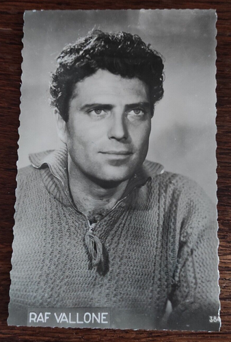 carte postale photo veritable celebrités RALF VALLONE -384- Edtions P.I ...