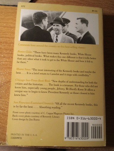 Johnny We Hardly Knew Ye by Kenneth O'Donnel and Dave Powers Sign David ...