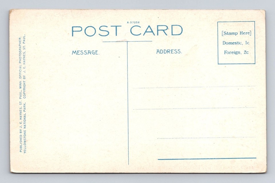 Yellowstone National Park, Crater Of Mud Volcano, Series #23463 Vintage Postcard | eBay