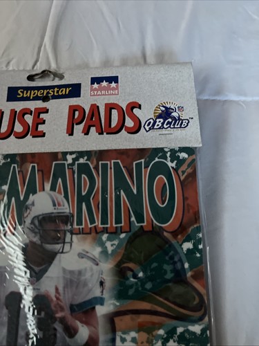 Vintage Miami Dolphins Dan Marino Computer Mouse Pad Starling New ...