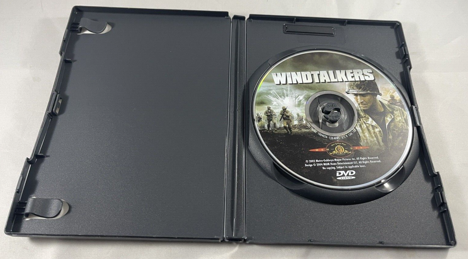 Windtalkers DVD Nicolas Cage Adam Beach Peter Stormare Noah Emmerich ...