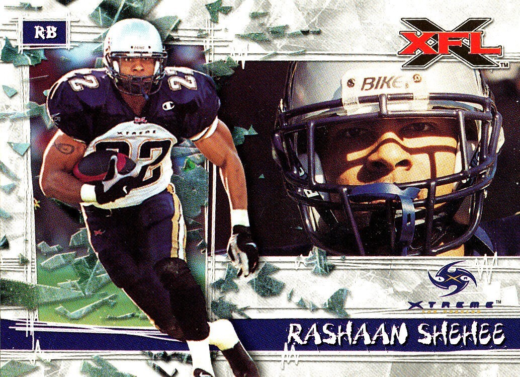 TOPPS-XFL Rashaan Shehee CHIEFS Washington HUSKIES | eBay