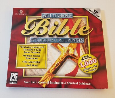 Bible & Christian References PC CD-Rom Windows Multimedia Software ...