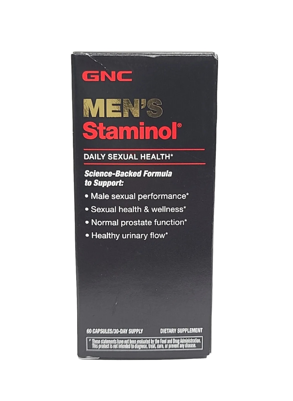 GNC Men's Staminol 30 Day Supply For Male Sexual Health New in Box Exp ...