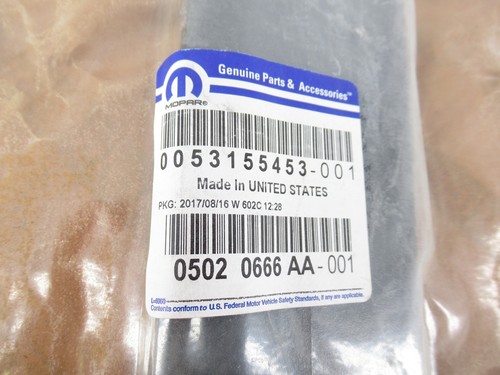 Genuine OEM Mopar Dodge 5020666AA Passenger RH Sliding Door B-Pillar ...
