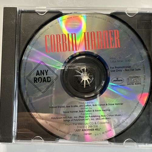 Corbin / Hanner Any Road CD Promo Single | eBay