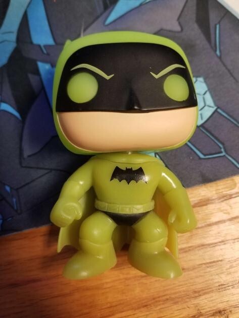 Funko POP Loose DC Super Heroes 162 Target Glows GITD Professor Radium ...