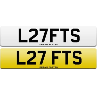 LIFTS number plate taxi cab lifts elevator L27 FTS | eBay