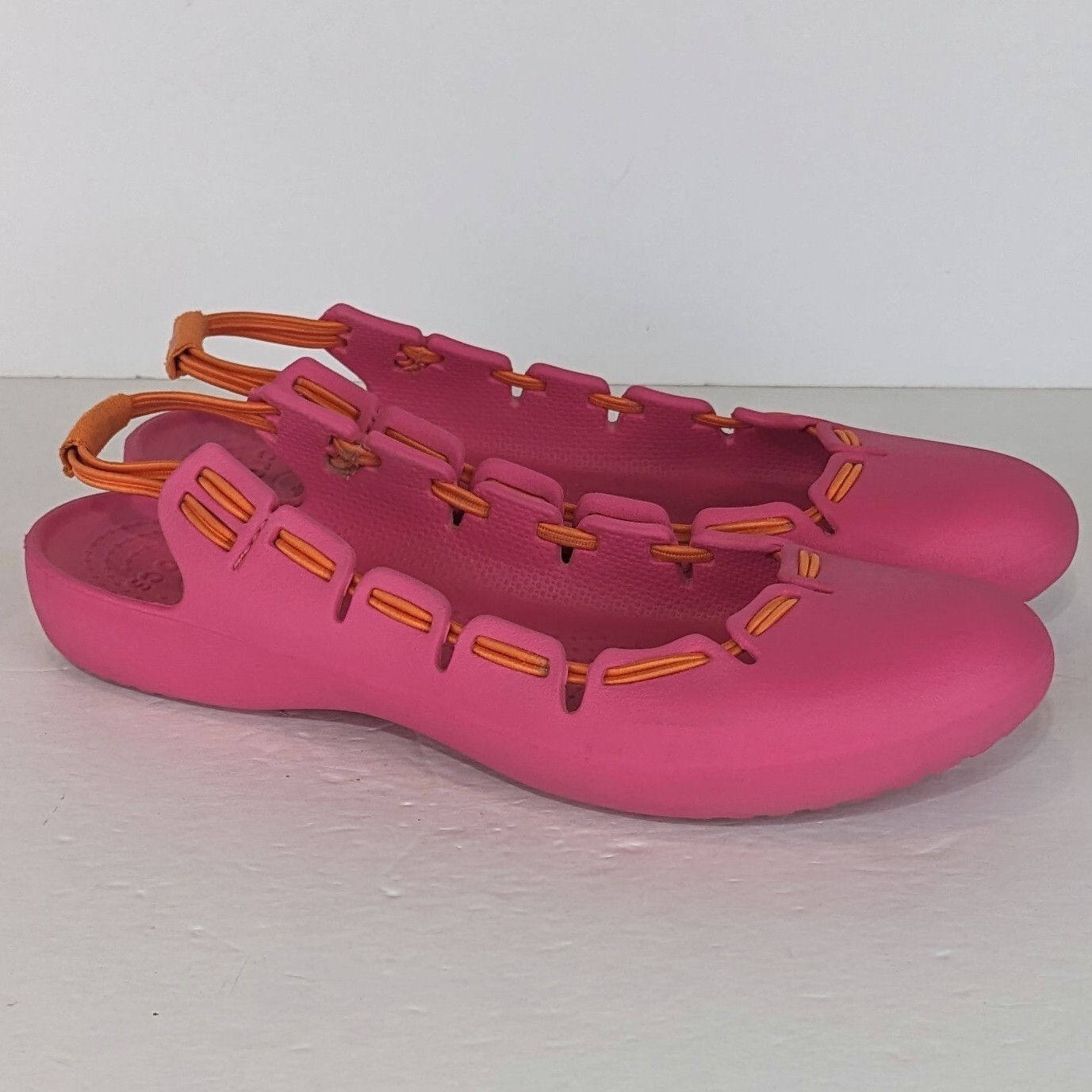 Crocs SPRINGI Women's 9 Slingback Slip-On Sandals Fla… - Gem