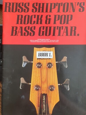 RUSS SHIPTON'S ROCK & POP BASS GUITAR book 1 - GC - FREEPOST | eBay UK