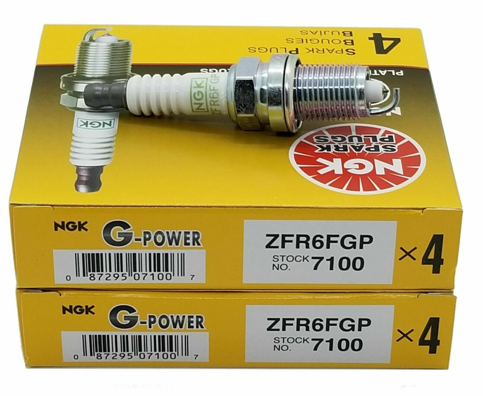 Spark Plug-GAS NGK 7100 Pack og 8 pcs | eBay