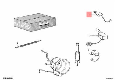 Genuine BMW E12 E21 E23 Ignition Coil Suppression Capacitor OEM ...