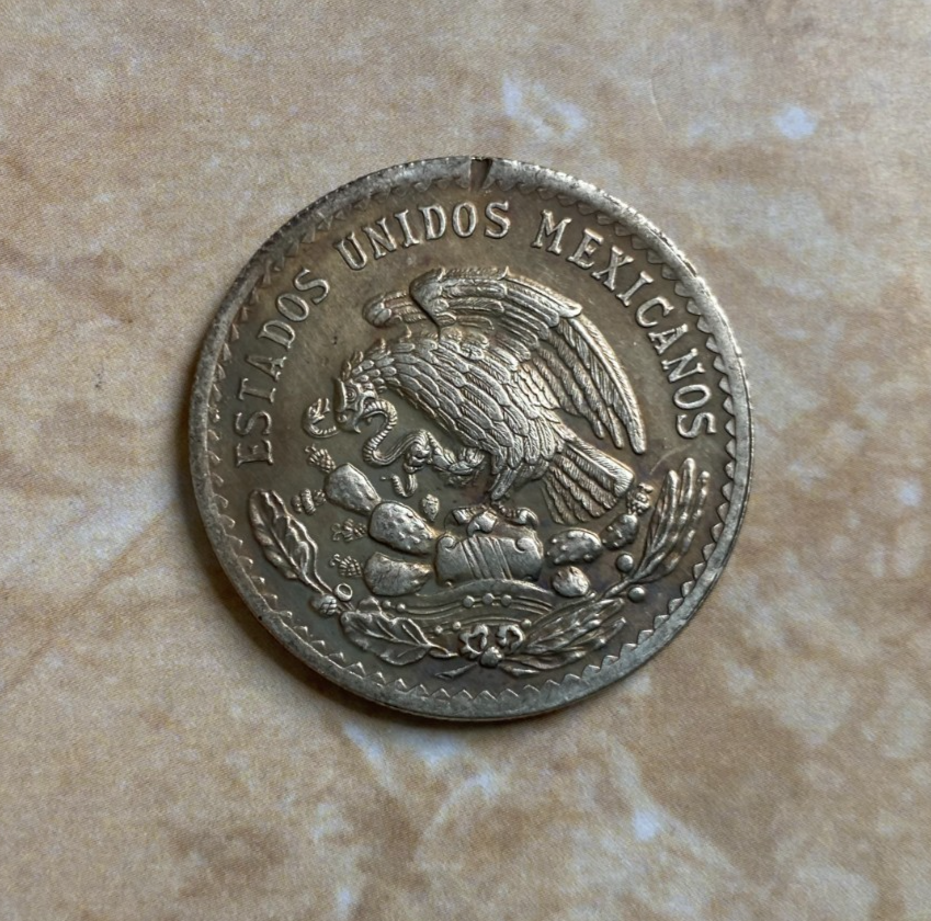 MEXICO 1 Peso 1949 Cacheton José María Morelos | eBay